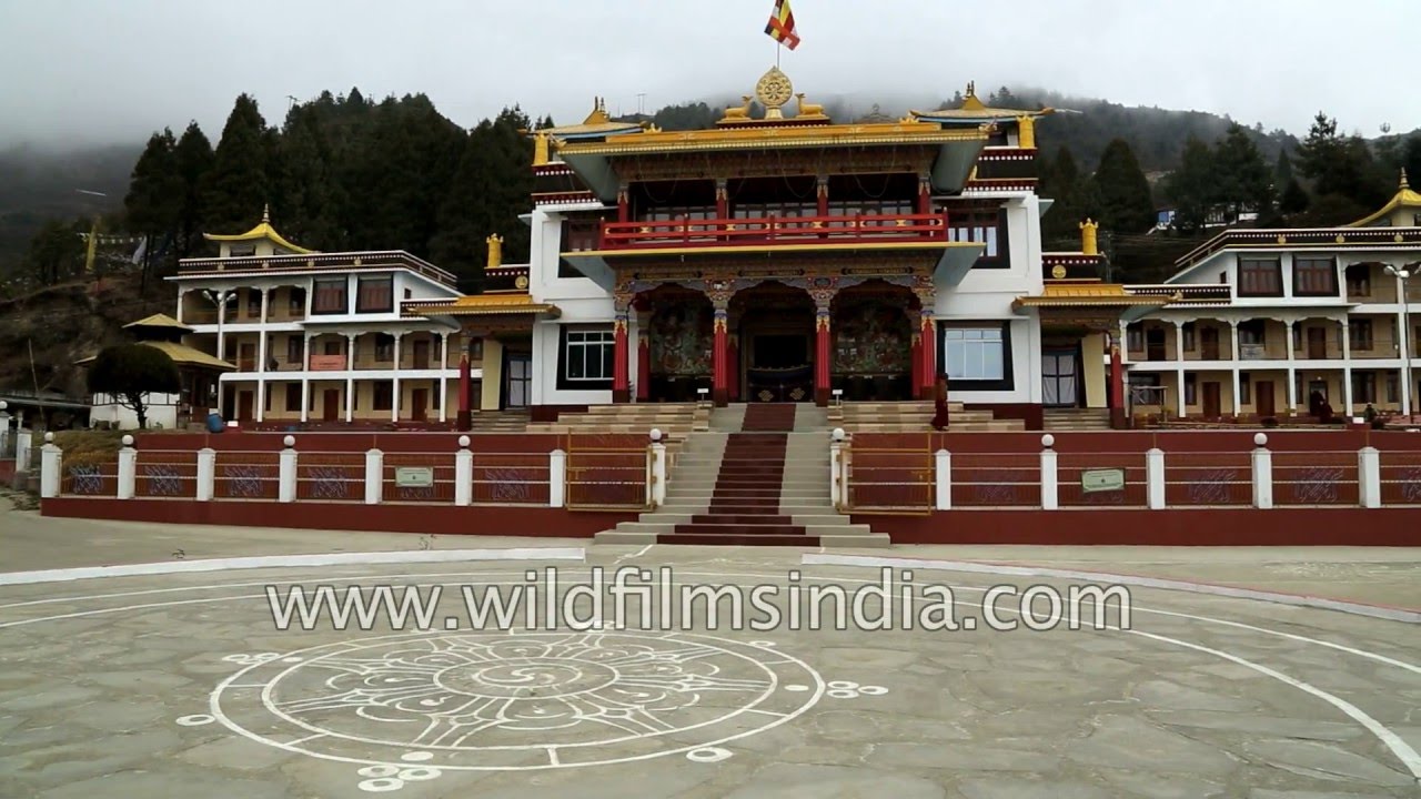 Upper Monastery in Bomdila, Arunachal Pradesh - YouTube