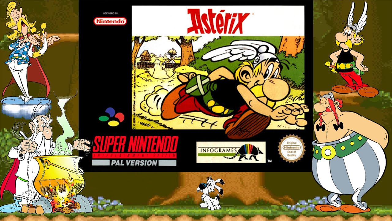 Asterix (SNES) - Complete - [FULL HD] - YouTube