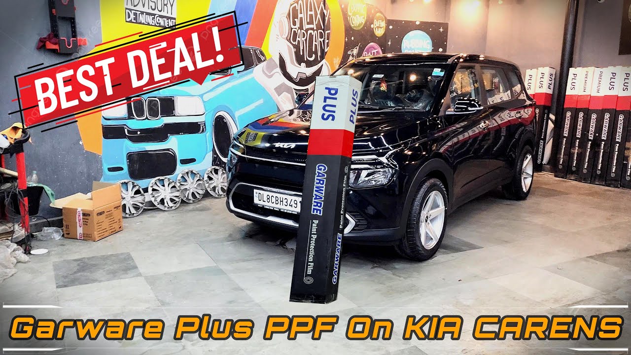 GARWARE PLUS PPF On New KIA Carens Premium Optional😘First in Delhi # ...
