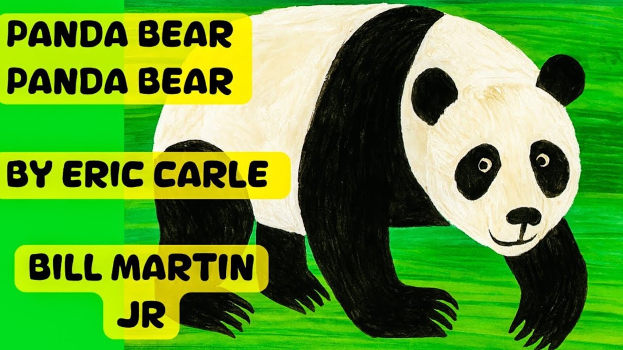 Panda Bear, Panda Bear, What Do You See? | Animated Children's Book ...