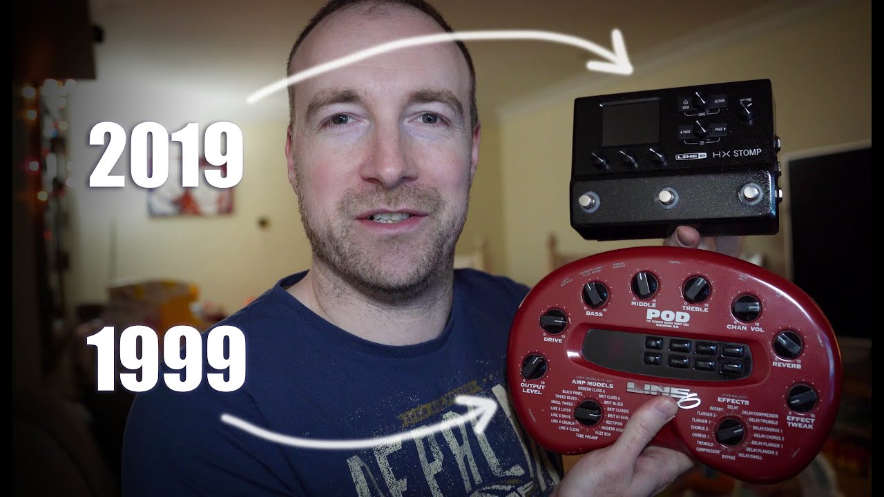 HX Stomp vs POD 2.0 - What's changed in 20 years? - YouTube