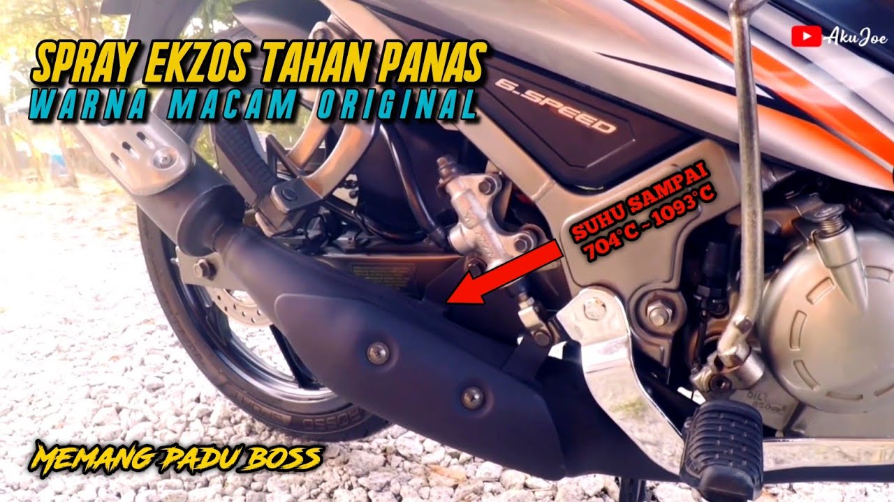 Spray Ekzos Tahan Panas ( 1093℃ ) Ultra High Heat Paint Padu Boss #297 ...