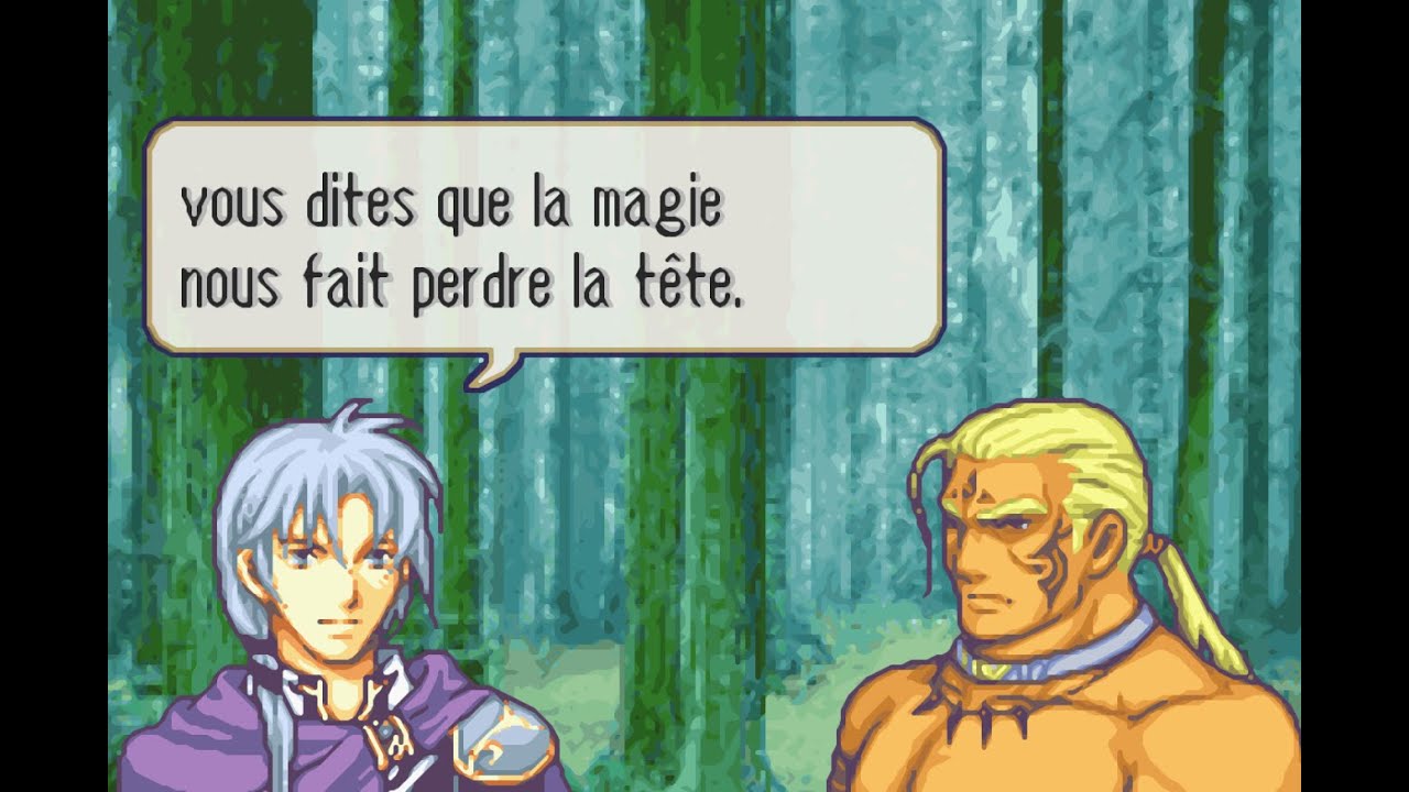 Fire Emblem 7 (GBA) - soutien intégral Pent/Hawkeye (HD) - YouTube