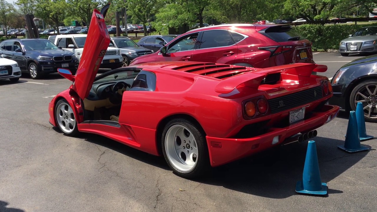 Lamborghini Diablo SE30 - Walkaround, Startup, Driving Away - YouTube