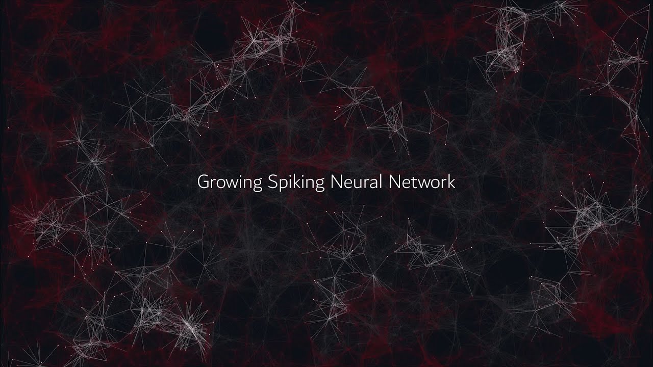 Growing Spiking Neural Network Visualization - YouTube