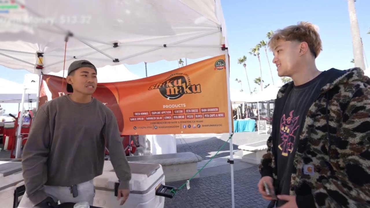 Jason Begins His Career In The Hummus Business! - YouTube