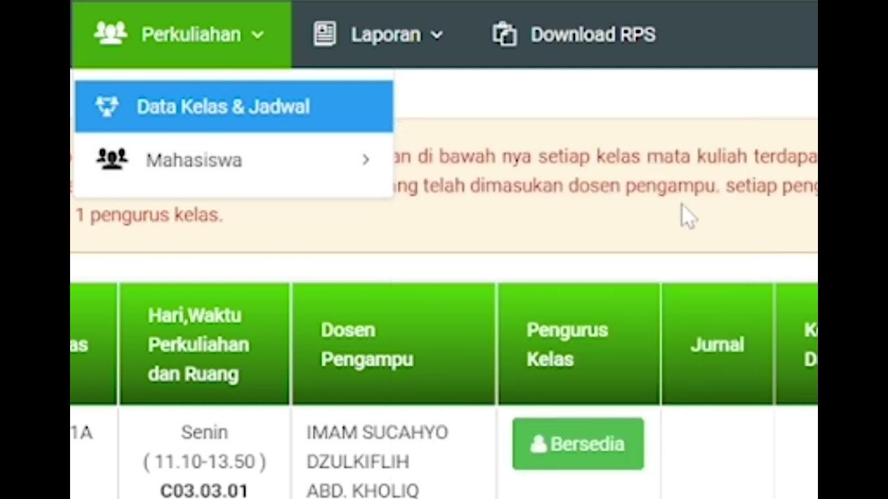 Tutorial Akses Siakadu dan KRS 2022 - YouTube