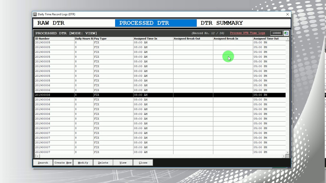 DTR Logs Module - YouTube