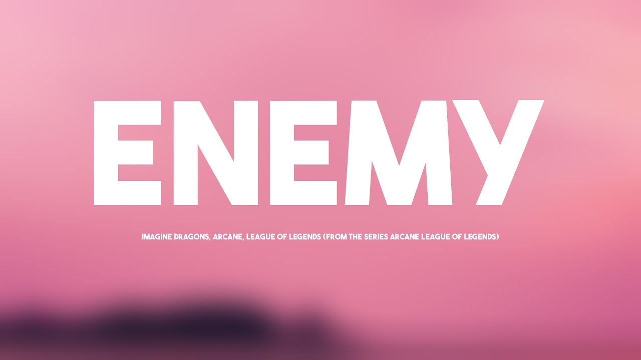 Enemy - Imagine Dragons, arcane, League Of Legends (from the series ...