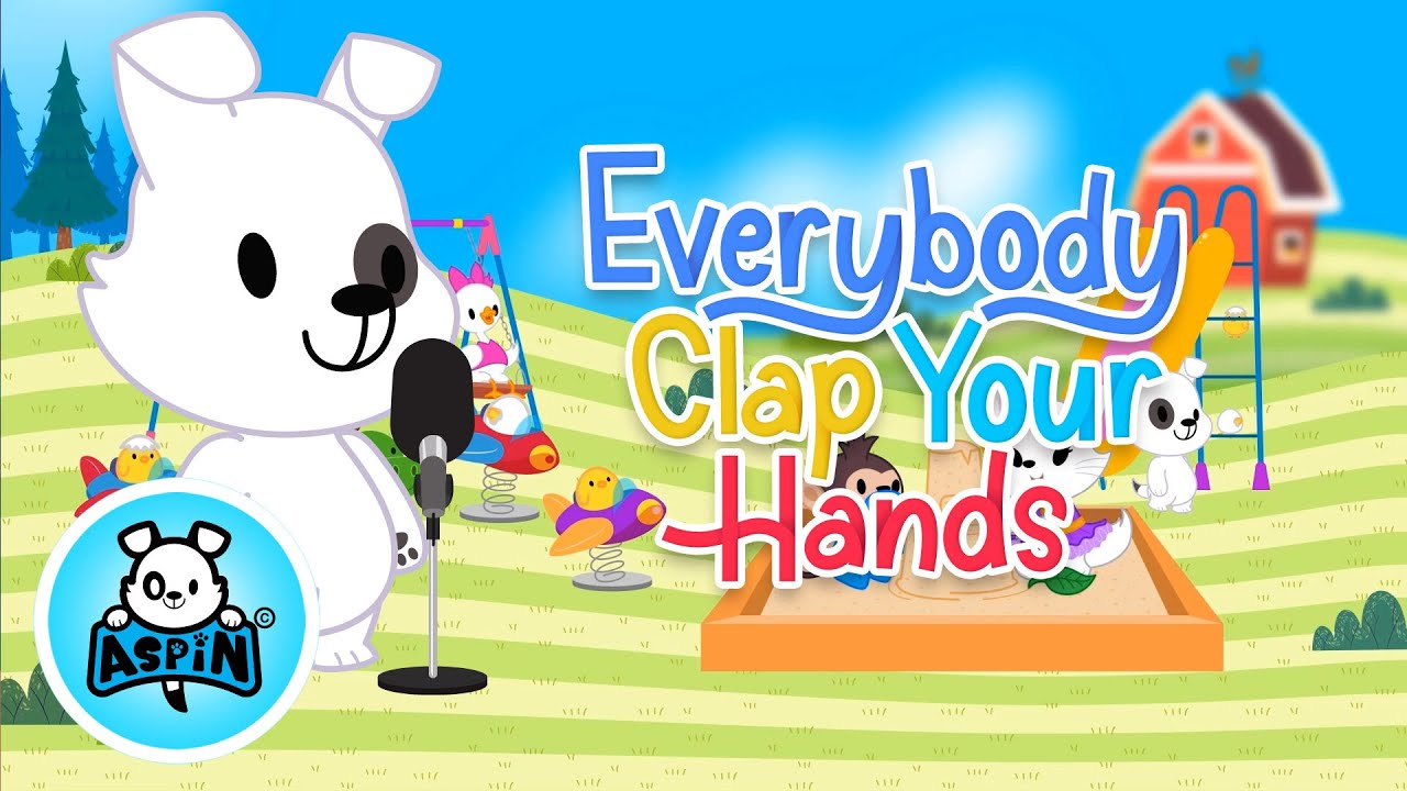Everybody Clap Your Hands (Sing It Version) | Aspin And Friends Nursery ...