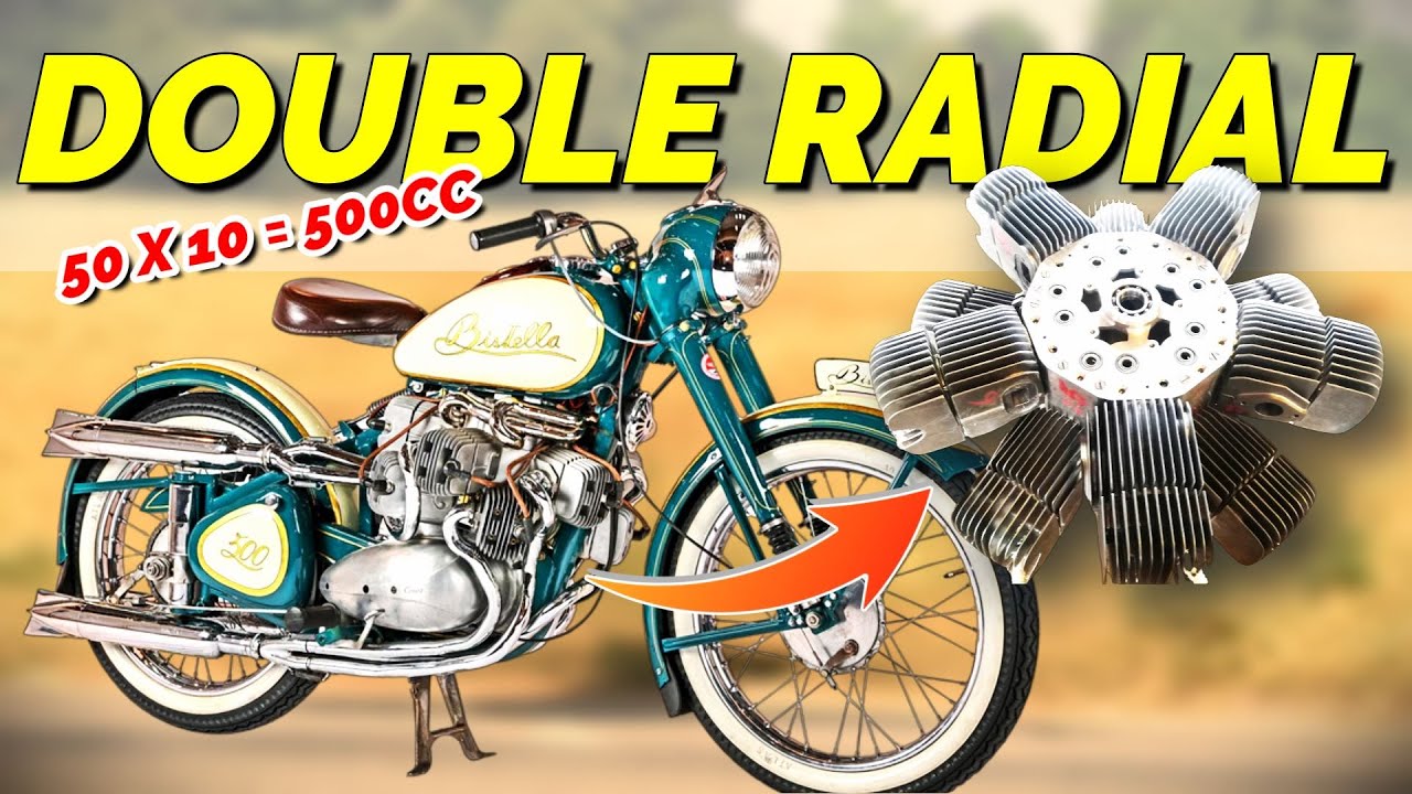 IMPRESSIVE ENGINEERING, From 50cc to 500cc with Double Radial Engine ...