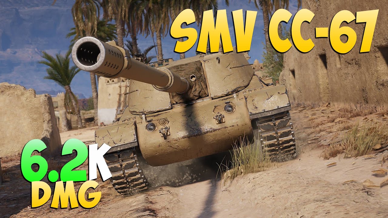 SMV CC-67 - 7 Kills 6.2K DMG - Obedient! - World Of Tanks - YouTube