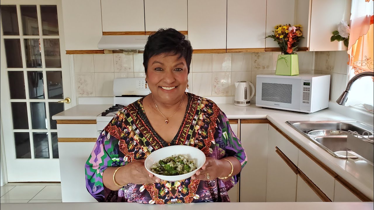 Pepper Choka - Mom's Trini Cooking - YouTube