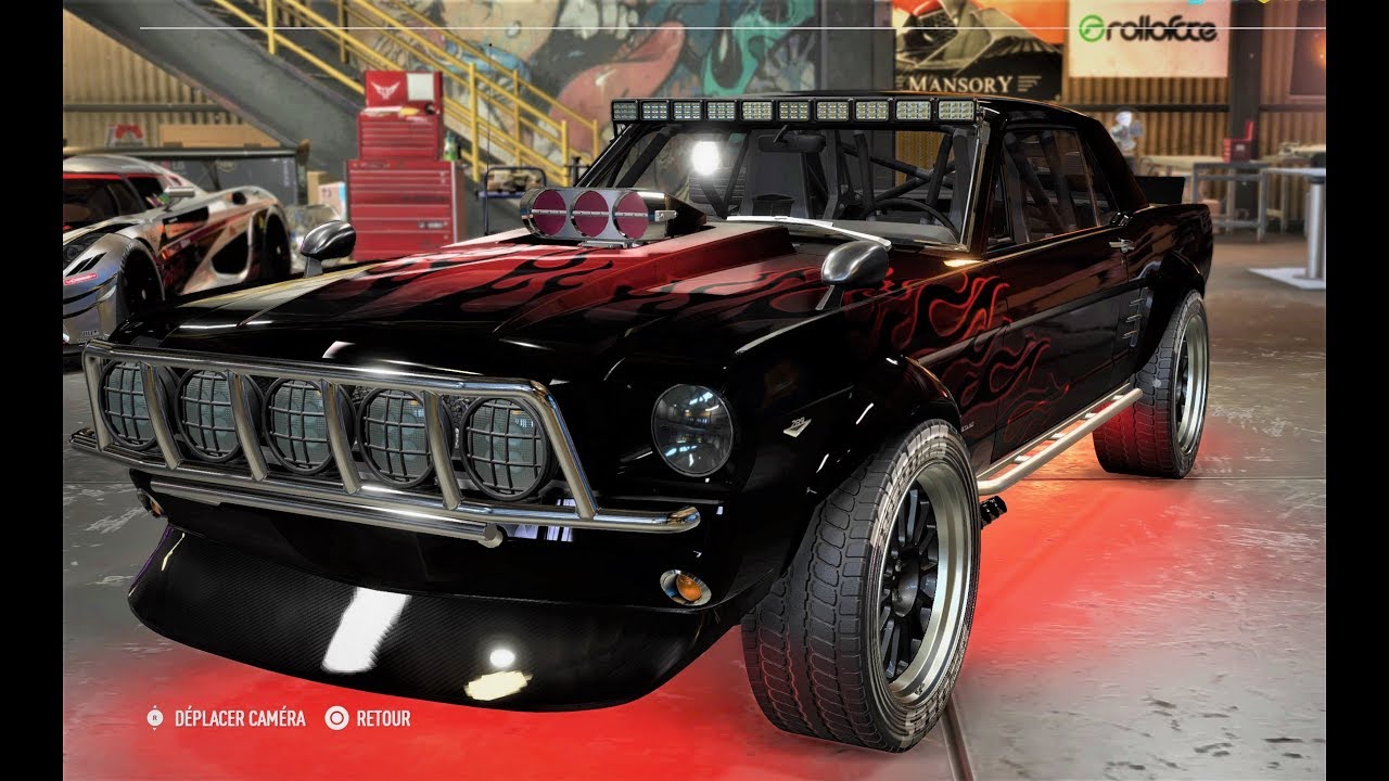 NFS Payback custom mustang TT superprojet 1097hp - YouTube