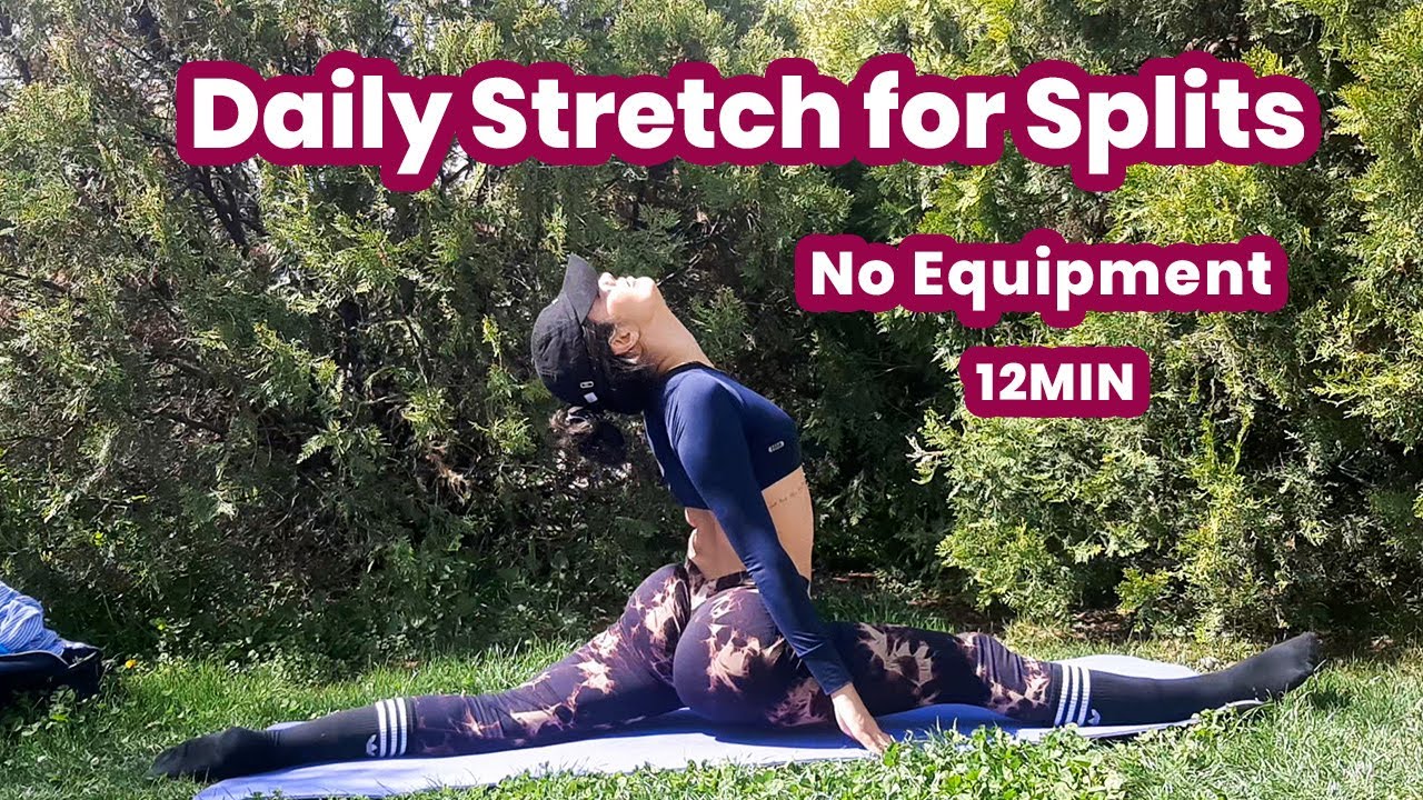 Stretch to the Splits – 12 Min Daily Flexibility Flow - YouTube