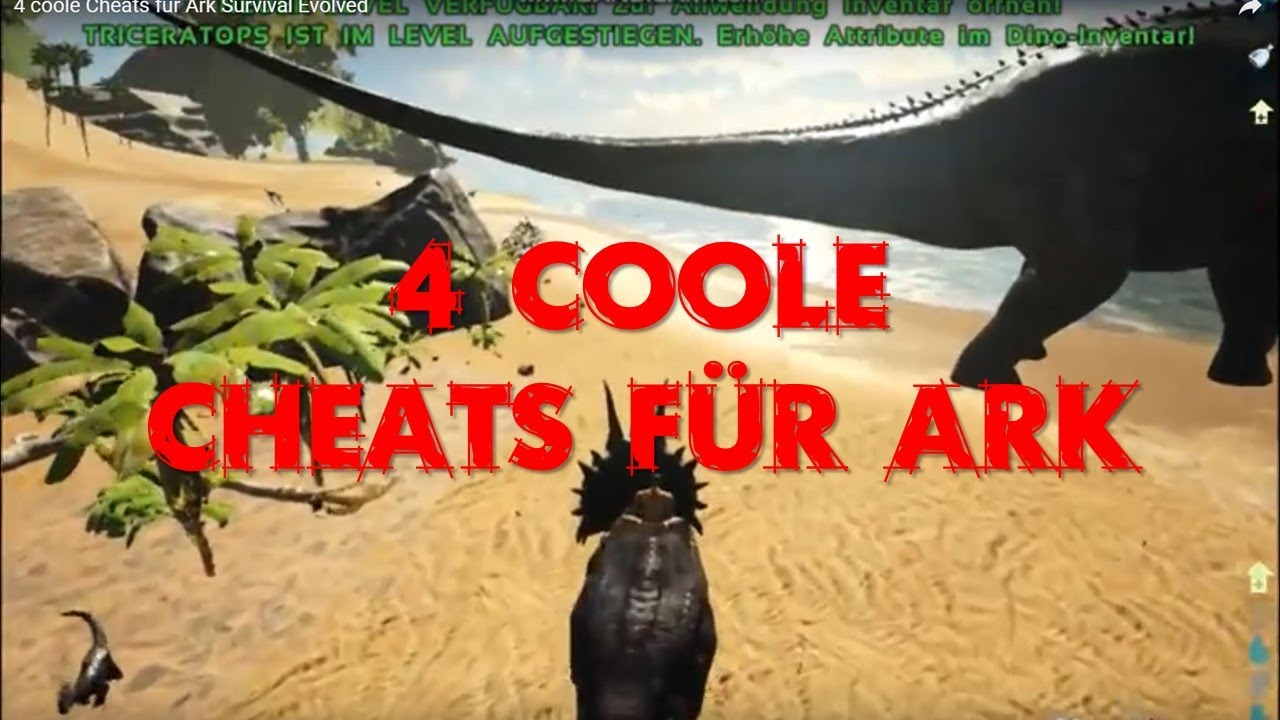 4 coole Cheats für Ark Survival Evolved - YouTube