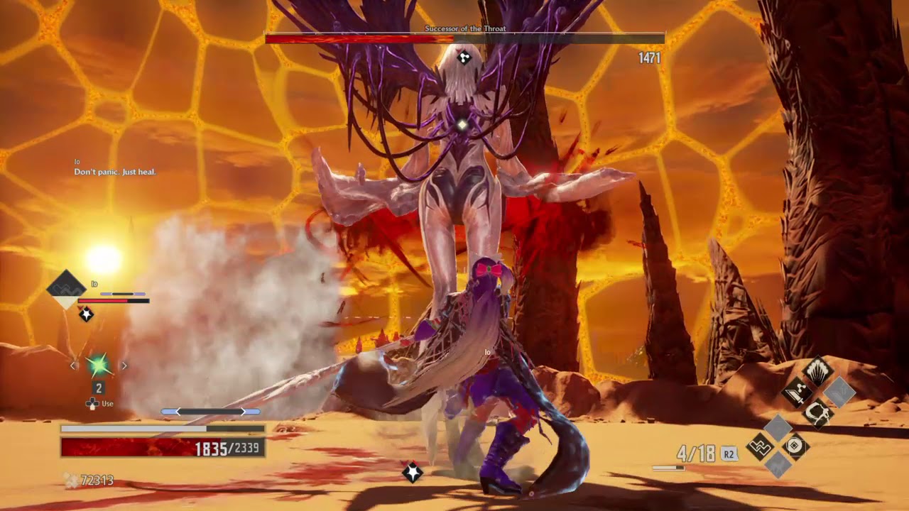 CODE VEIN Successor of the Throat - YouTube