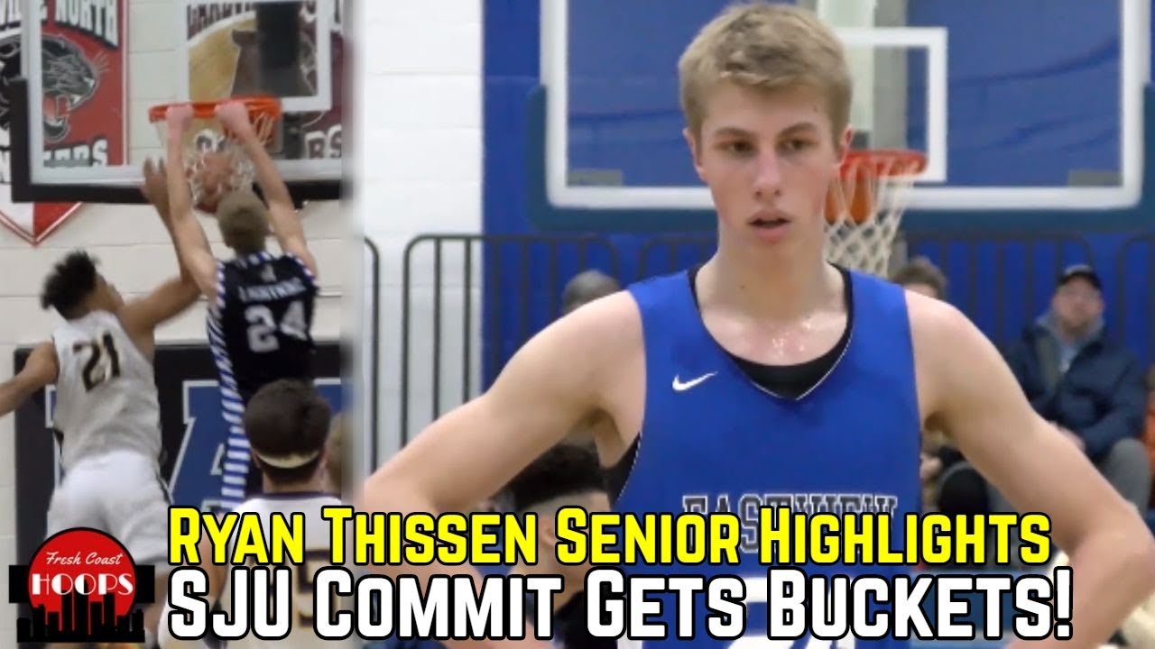 Ryan Thissen Senior Season Highlights! Saint John's Commit! - YouTube