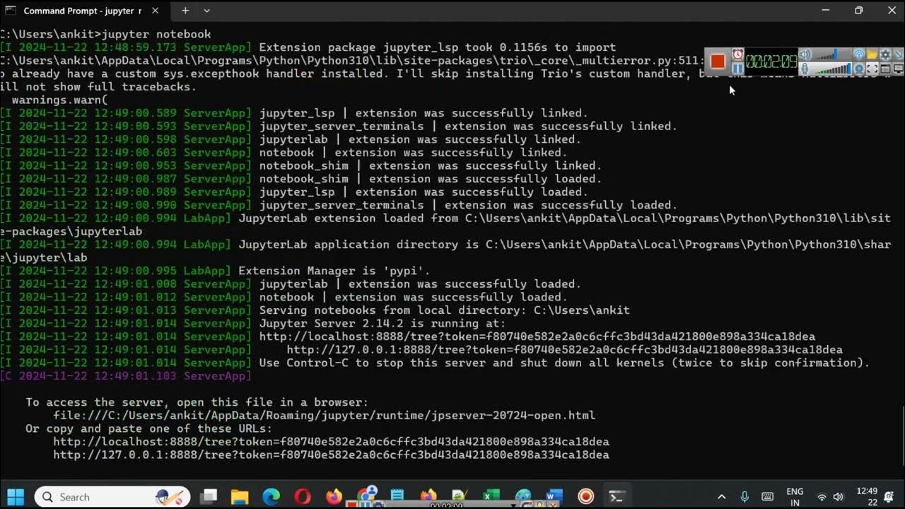 How to install Jupyter Notebook in computer for Data Analytics and Machine Learning - YouTube