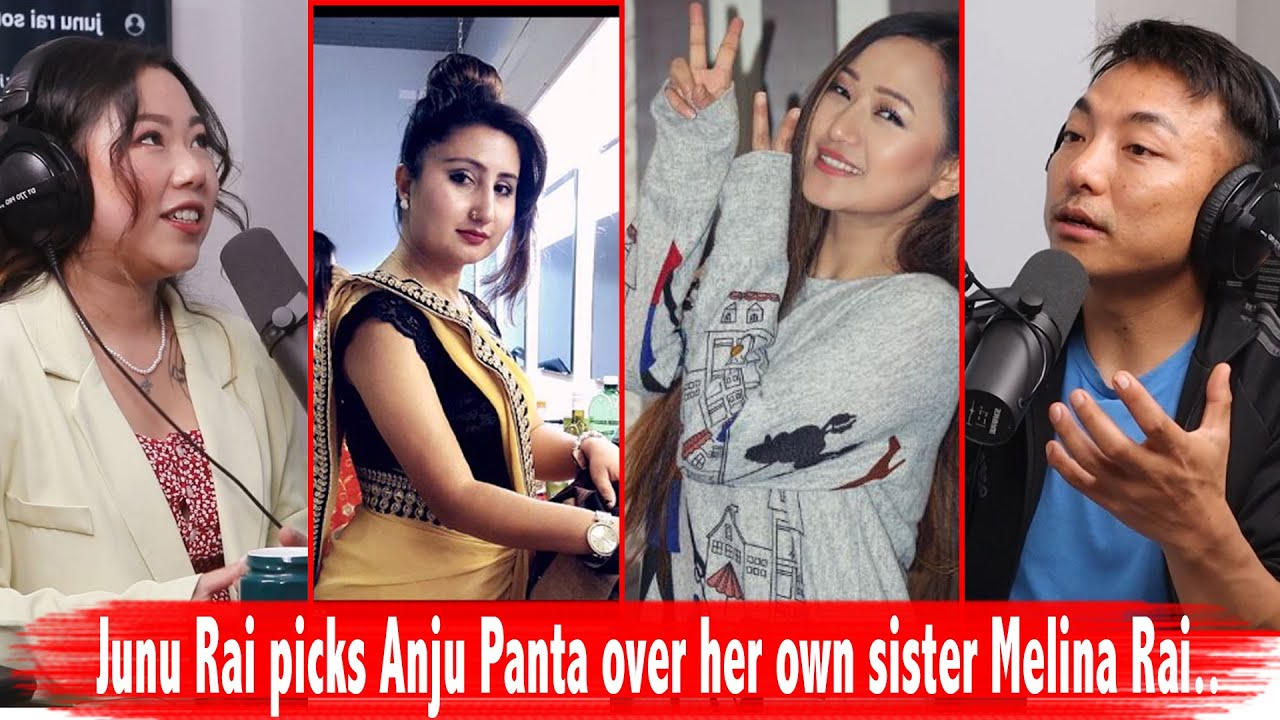 Junu Rai picks Anju Panta over her own sister Melina Rai..Rapid Fire with Biswa Limbu - YouTube