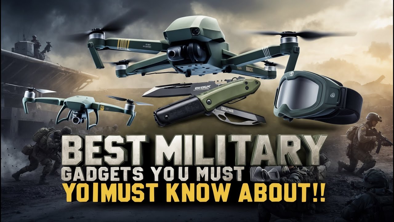 Top Military Gadget inventions You must have to know about - YouTube