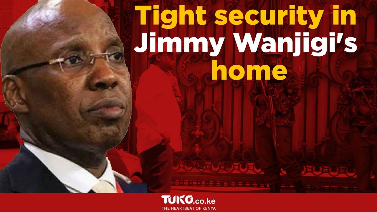 Jimmy Wanjigi's house under tight security - YouTube