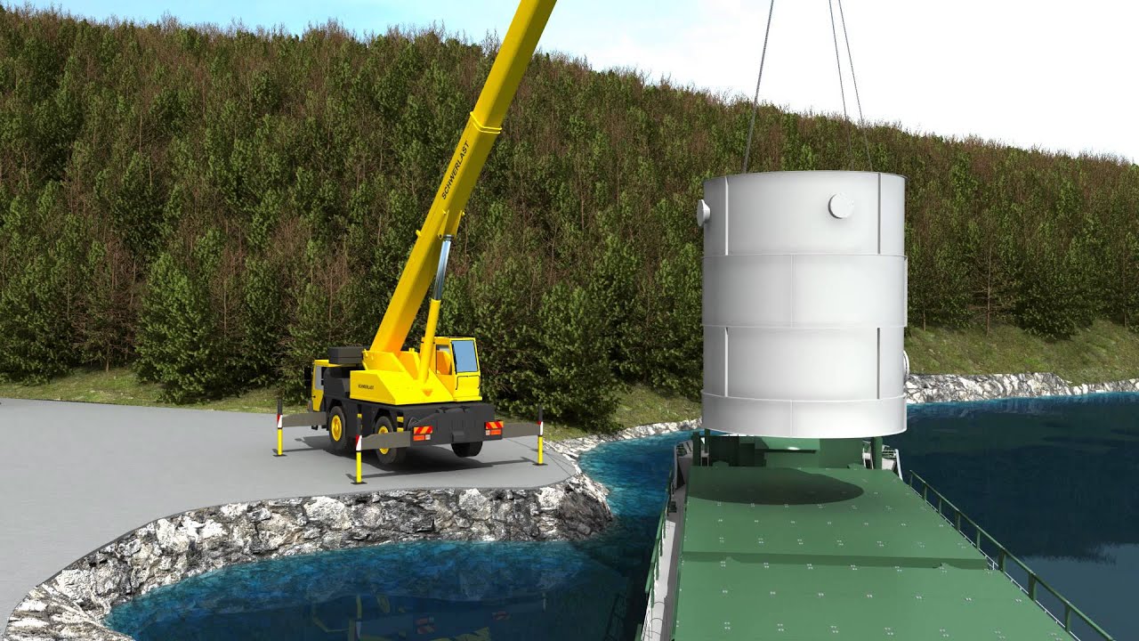 Brimer Pumpestasjon / Sjøvannsinntak - YouTube