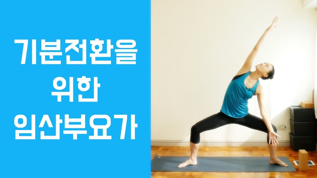 [EVA YOGA]기분전환을 위한 임산부요가 - YouTube