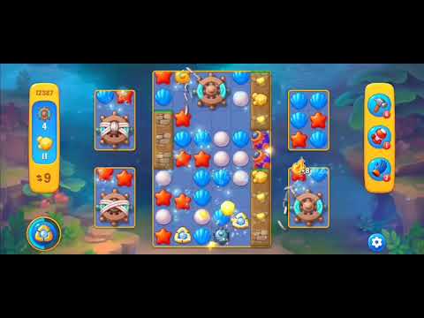 Fishdom Easy Level 12387 (with ingame lightning and bomb boosters ...