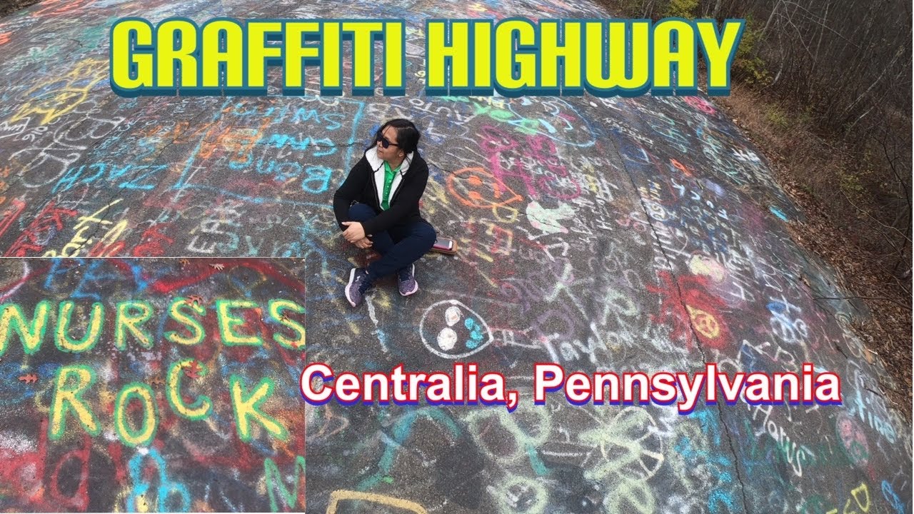 Graffiti Highway, Centralia, Pennsylvania || Pennsylvania’s Colorful ...