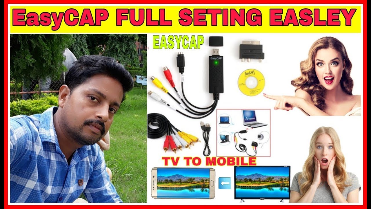 Easycap full setup. - YouTube