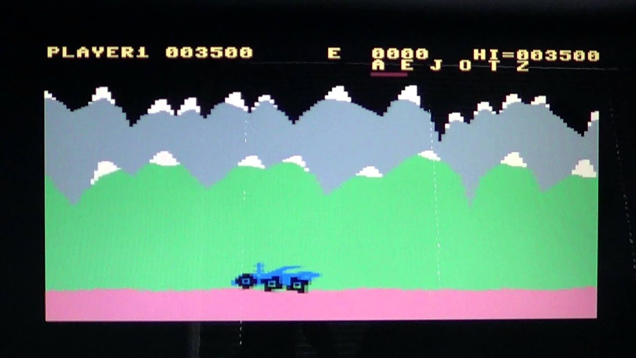 C64 Commodore 64 - Moon Patrol - YouTube
