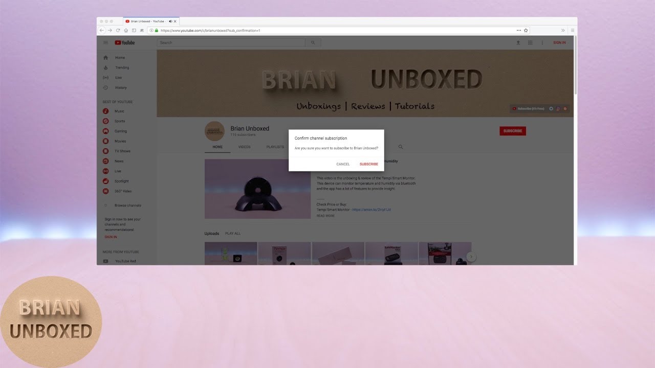 Tutorial: Add A YouTube Subscribe Pop-up Box - YouTube