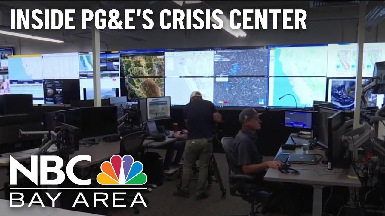 A Look Inside PG&E's Crisis Center - YouTube