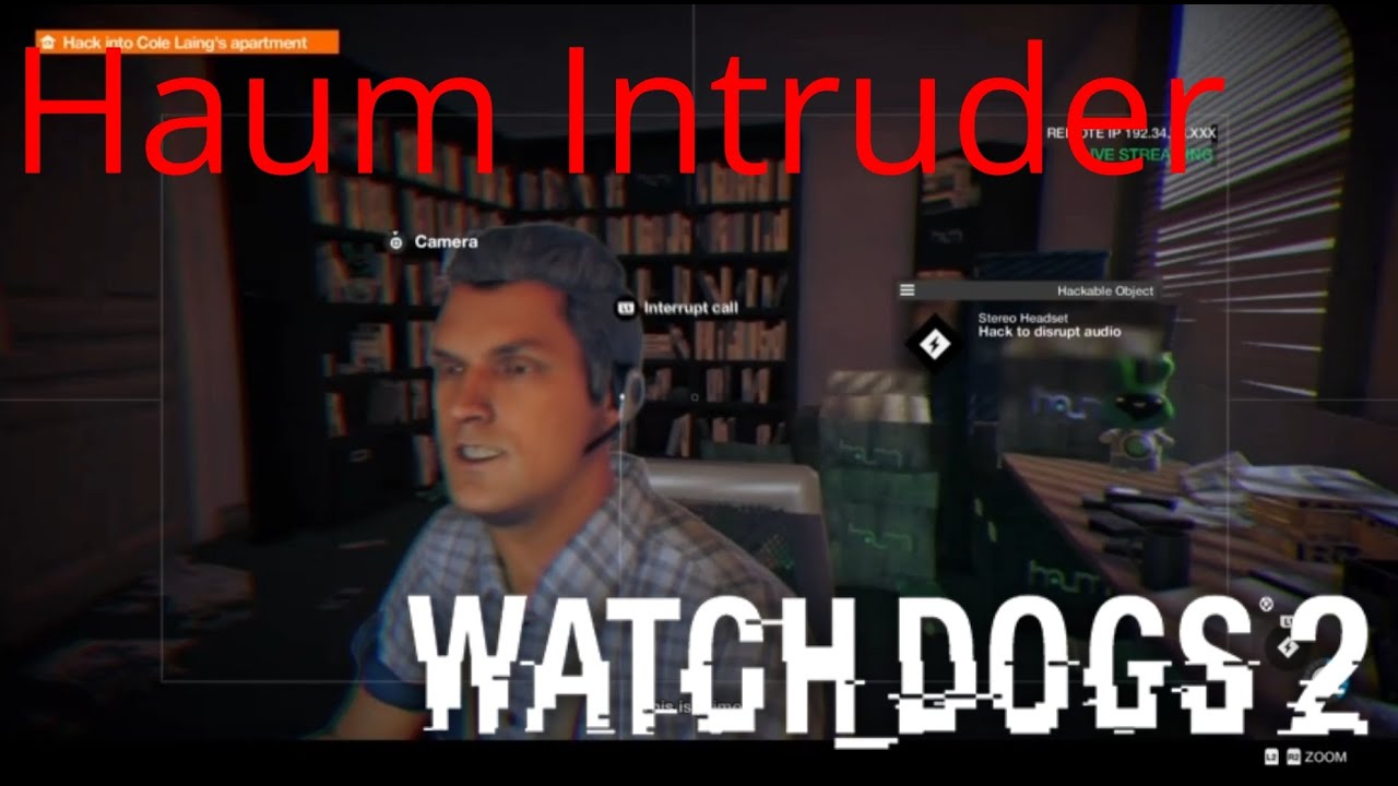 Haum Intruder | Watch Dogs 2 Side Operations walktrhgough no commentary ...