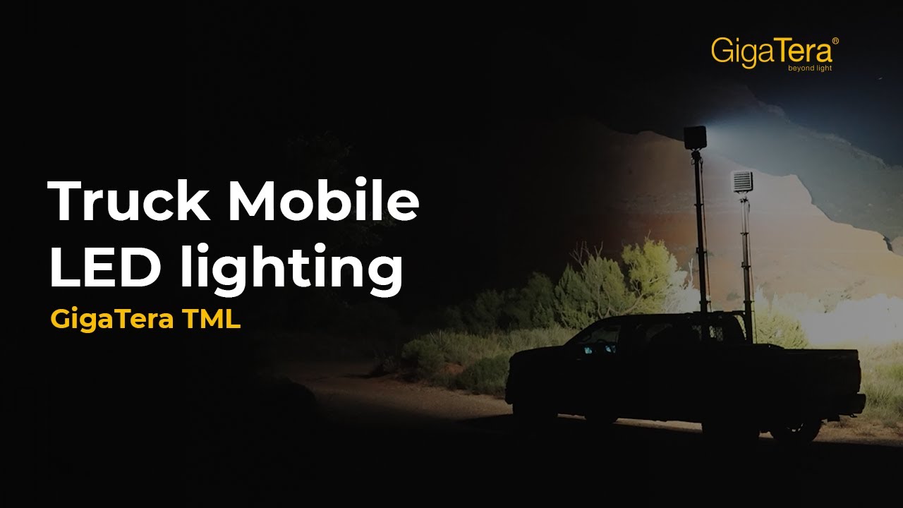 GigaTera TML | Truck Mobile LED lighting - YouTube