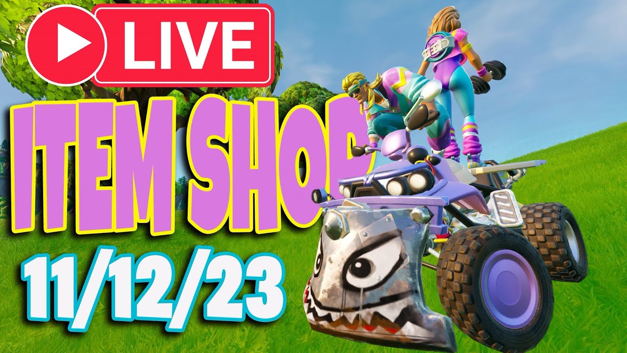 Fortnite *ACTUAL* Live Item Shop Review: 11/12/23 - YouTube