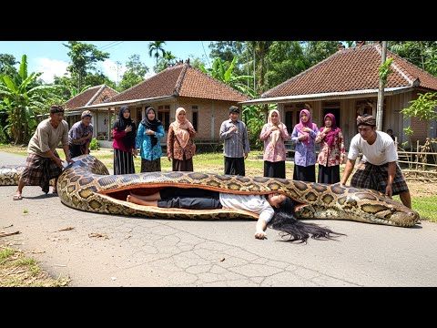 VIRAL‼️SURABAYA MERINDING BUK GURU CANTIK DI TELAN ULAR PITON WARGA SYOK PARAH SAAT DIBELAH PERUTNYA