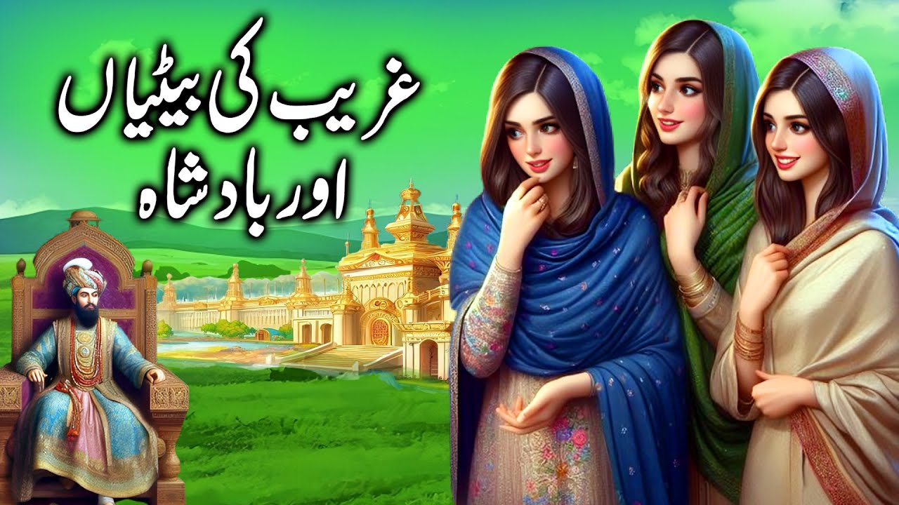 Ghreeb ki Betiyan aur Badsha || The poor's Daughters and the king || urdu Moral Stories - YouTube
