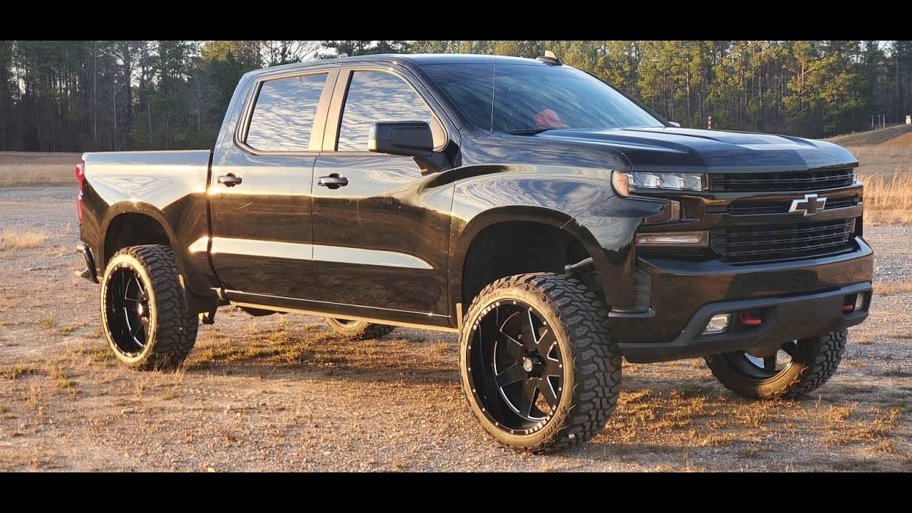 Removed My Wrap after 3 weeks 2019 Lifted Silverado RST - YouTube