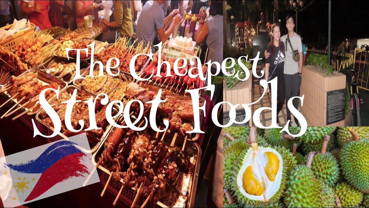 Cheapest Street Food in Davao City Philippines - YouTube