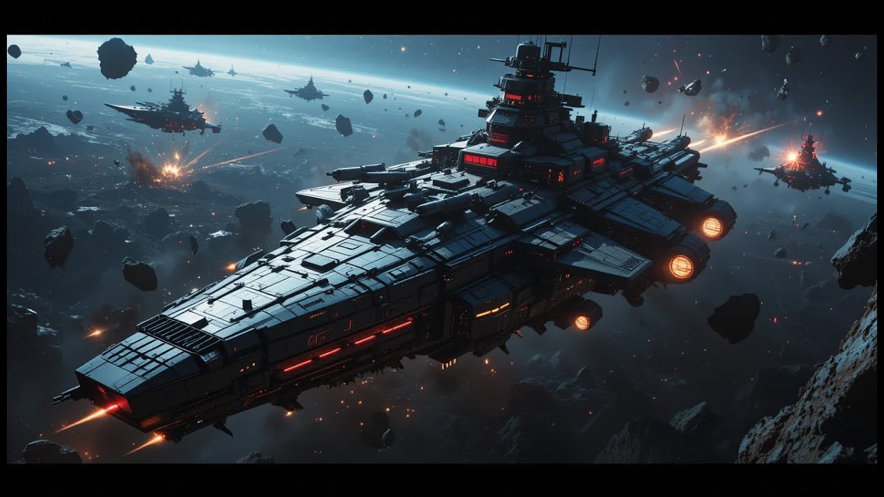 Epic Space Battle! Massive Warships Clash in Deep Space Warfare! - YouTube