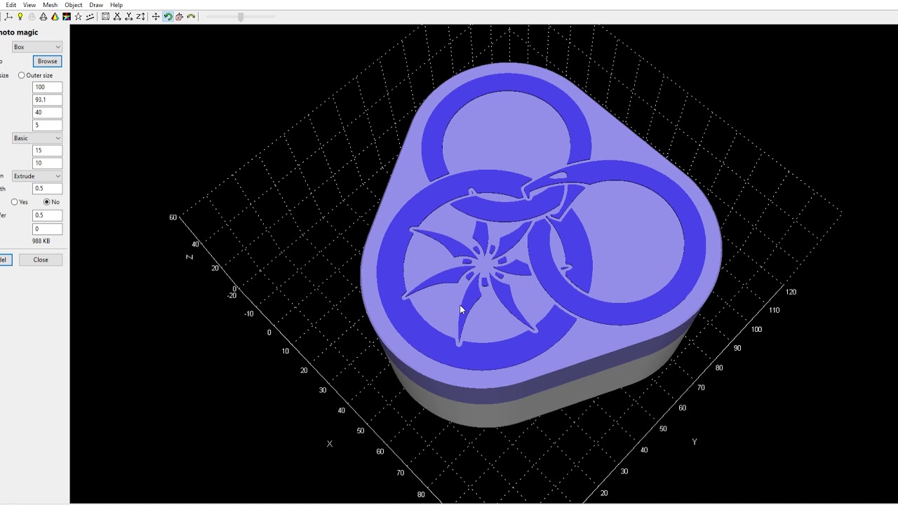 LuBan Box Creation (Photo Magic) - YouTube