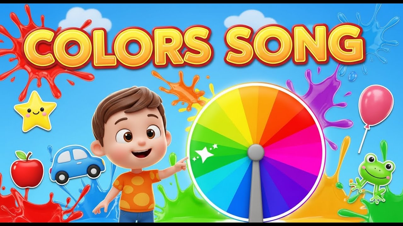COLORS SONG | Happy Tunes TV Nursery Rhymes & Kids Songs - YouTube