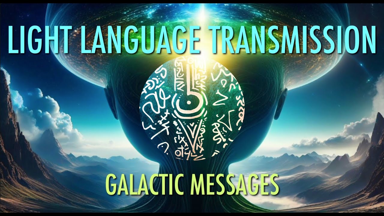 LIGHT LANGUAGE TRANSMISSION: GALACTIC MESSAGES - YouTube