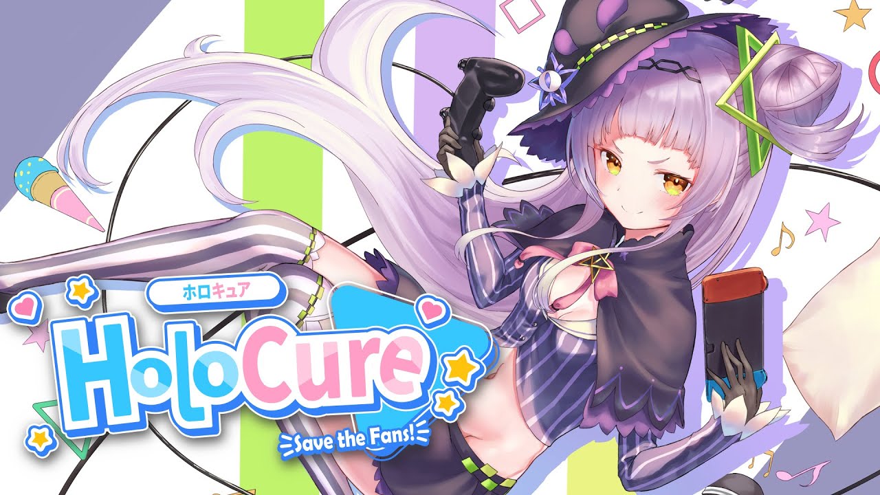 Holocure 「The Little Witch Brat」 Murasaki Shion (Hololive Gen 2) - YouTube