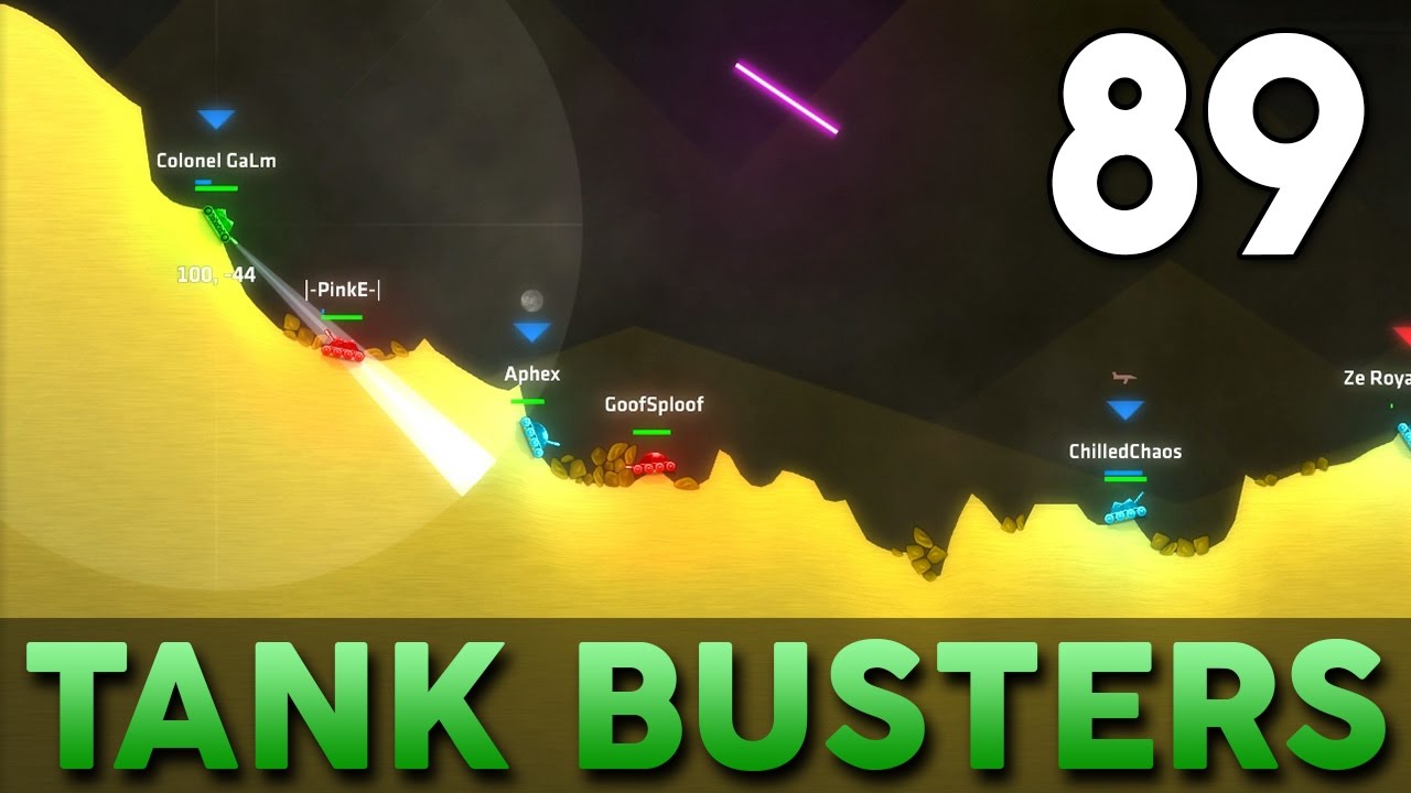 [89] Tank Busters (Let's Play ShellShock Live w/ GaLm and Friends ...