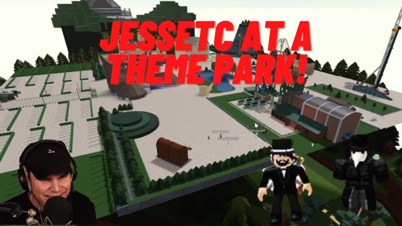 Roblox BABFT Seeing Jessetc at Jenthehops Theme Park! - YouTube