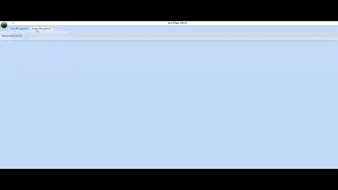 IPRO | Open Discovery - Administration Workspace - YouTube