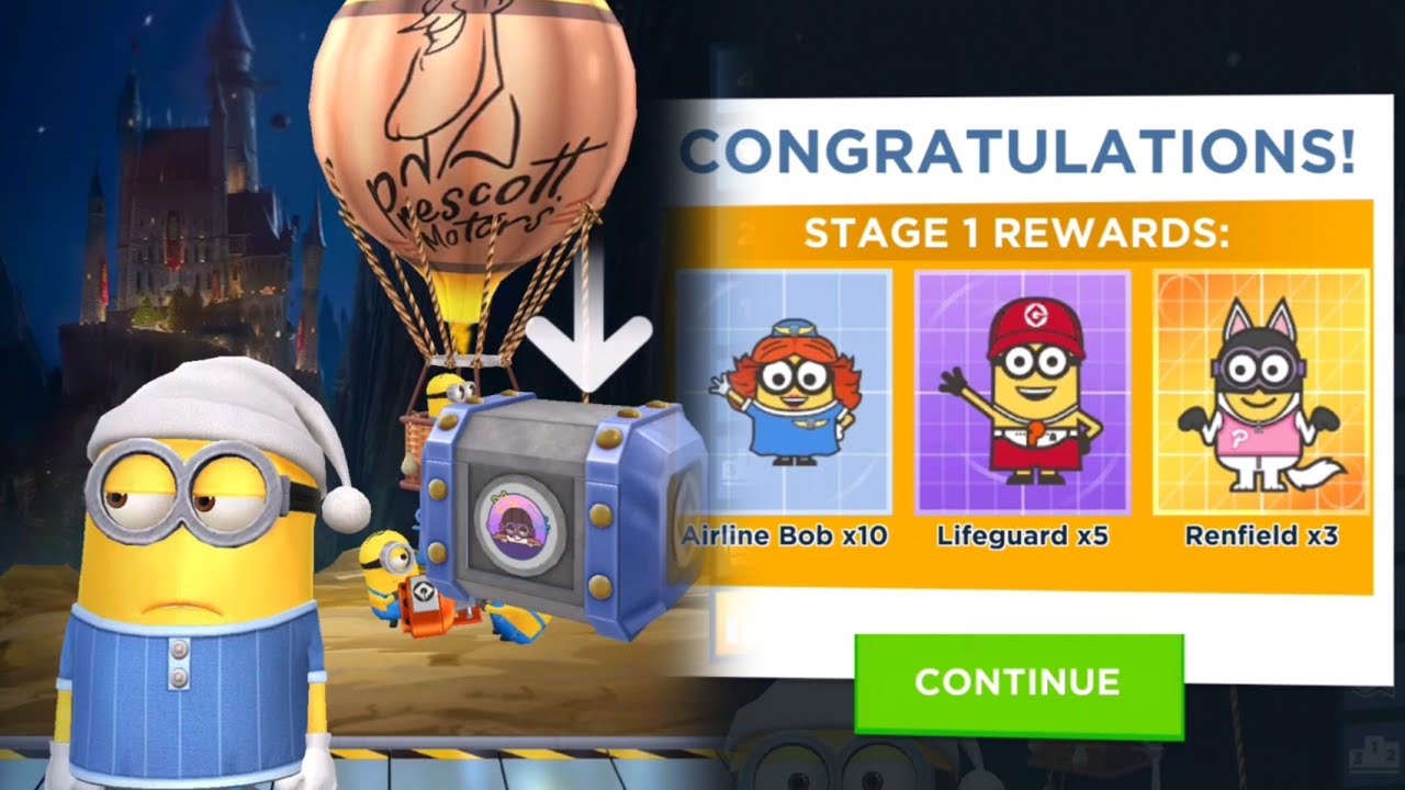 Minion rush | Poppy's First Heist stage 1 completed | - YouTube